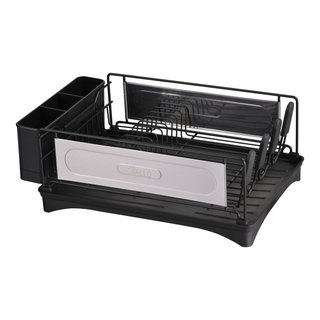 Jiallo Stainless Steel Luxury Dish Rack With Self-Draining Tray ...