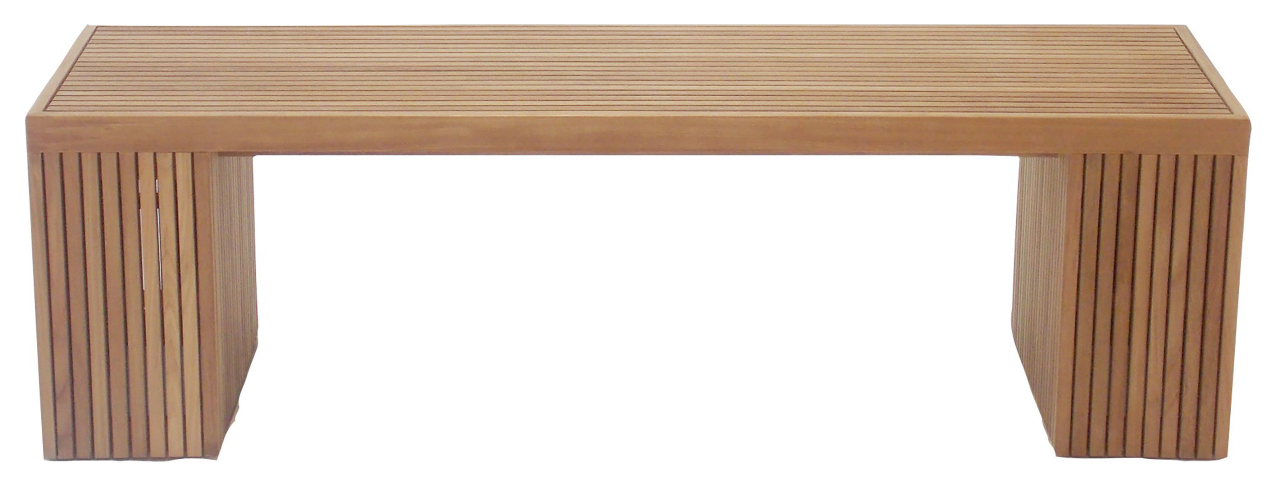 Teak Bench Liner 59" (150 cm) - Transitional - Accent And Storage ...