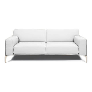 Marenda Sofa, White - Contemporary - Sofas - by Rustic Home Decor | Houzz