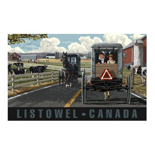 by Artist Paul A. Lanquist Listowel CN Art Print, 12"x18 ...