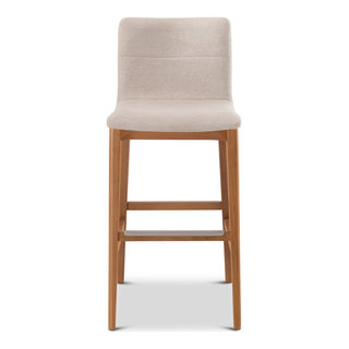 Modern Brazilian Godan Stool, Bar Height - Modern - Bar Stools And Counter Stools - by Urbia | Houzz