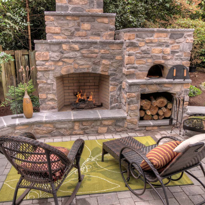 75 Beautiful Outdoor Entertainment Areas Home Design Ideas & Designs ...