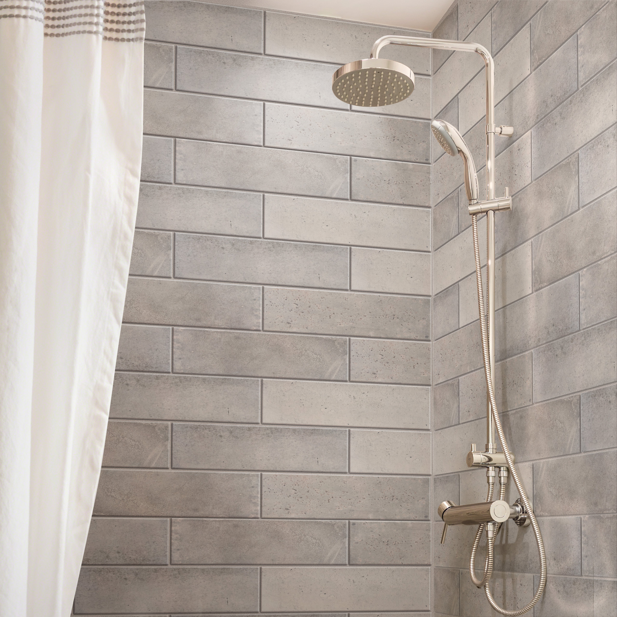 Capri Brick Porcelain Floor and Wall Tile, 5.13 sqft./case ...