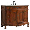 Elegant 42" Single Bathroom Vanity in Vintage Mint - Victorian ...