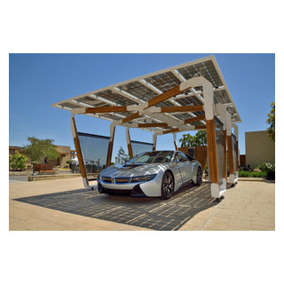 Pérgola Fotovoltaica - Modern - Veranda - Alicante-Costa Blanca - by ...