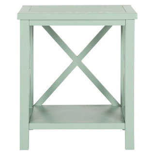 Candice Cross Back End Table - Transitional - Side Tables And End ...