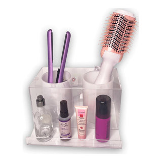 Hair Caddy Acrylic Organizer - Contemporary - Storage And Organization ...