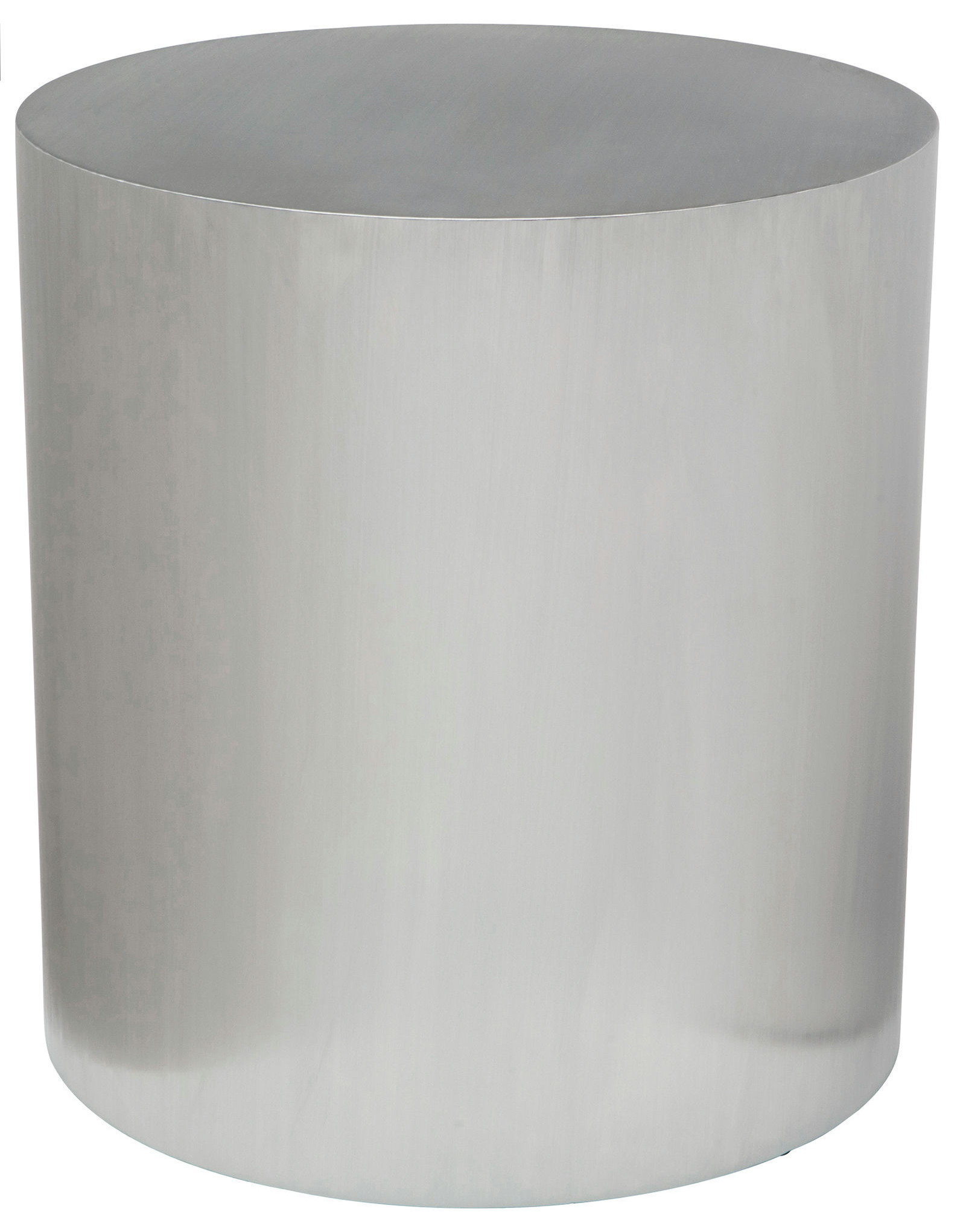 Piston Silver Metal Side Table - Contemporary - Side Tables And End ...