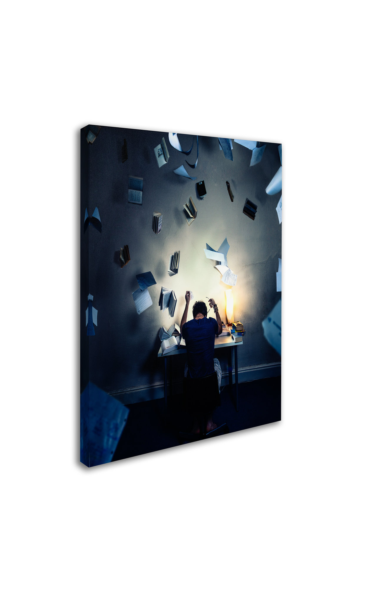 Alex Moldovan 'Hard Working' Canvas Art, 24"x18" - Contemporary ...