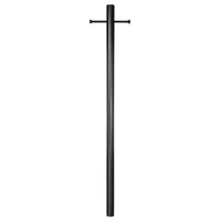 7' Smooth Aluminum Direct Burial Post with Ladder Rest - Traditional ...