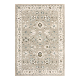 Adeline Vintage Neutrals Beige and Ivory Area Rug, 8'6"x11'7 ...