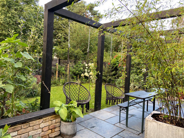 How to Lay Out a Short, Wide Garden | Houzz UK