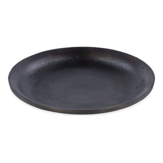 Smooth Cast Metal Plate Medium - Industrial - Decorative Plates - by ...