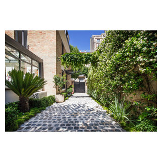 Aménagement d'une terrasse et d'un jardin à Neuilly Sur Seine - Modern ...