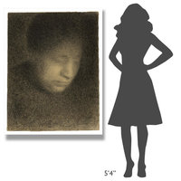"Madame Seurat, the Artists Mother (Madame Seurat, mere)" Paper Art, 38 ...