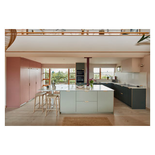 Formica Green Slate, Formica Blush & a Formica Seed island - Midcentury ...