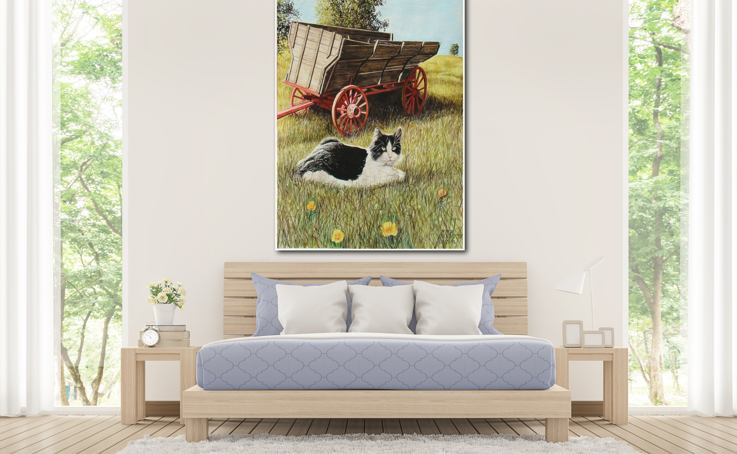 Mike Bennett Lucky Art Print, 30"x45" - Contemporary - Fine Art Prints ...