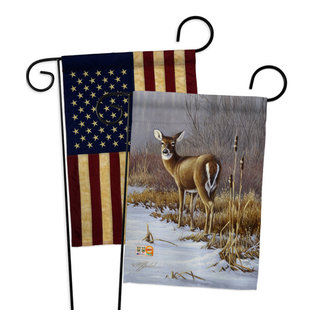 On Alert Nature Wildlife Garden Flags Pack, 13" X 18.5" X 0.1" - Modern ...