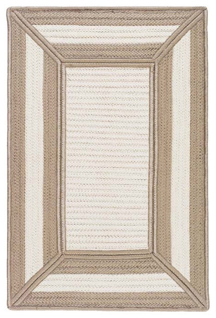 Colonial Mills Rug Afra Brown Rectangle, 15X20 - Beach Style - Outdoor ...