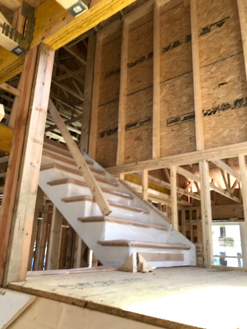 Support beam drywall buckling, 1.5 year old house