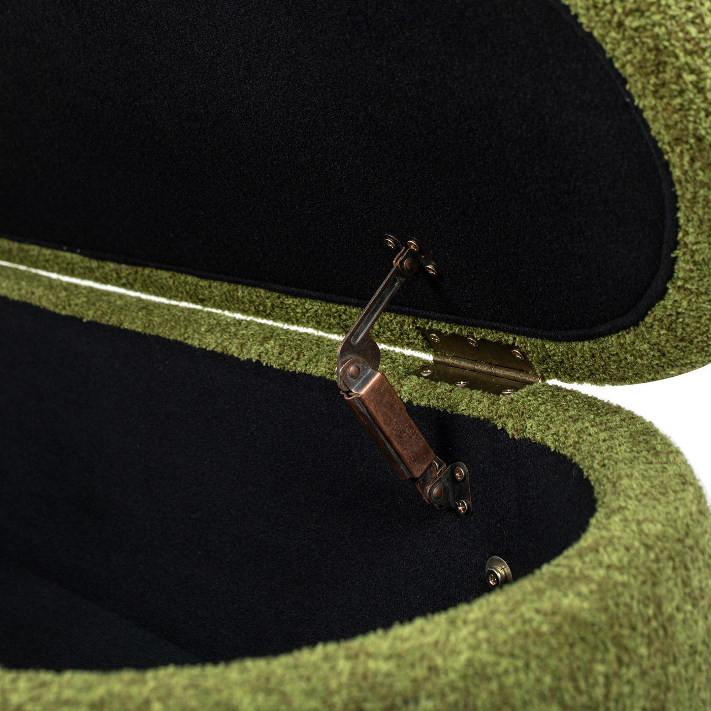 Hugo 49" Fully Upholstered Oval Boucle Storage Bench - Contemporary ...