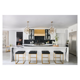 Chanel Chic Renovation - Contemporary - Kitchen - Houston - by By ...