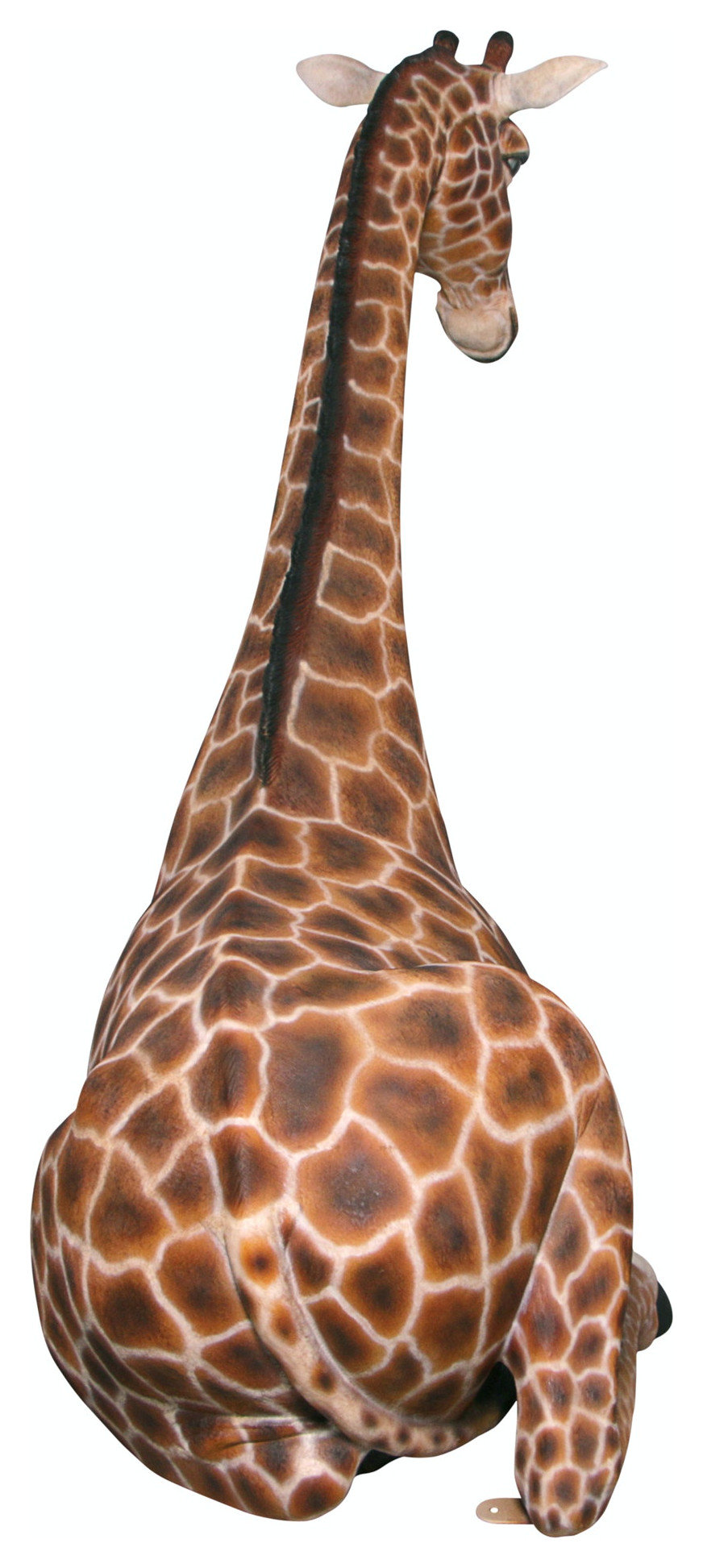 Dakarai Grande Sitting Giraffe Statue Frt - Contemporary - Garden ...