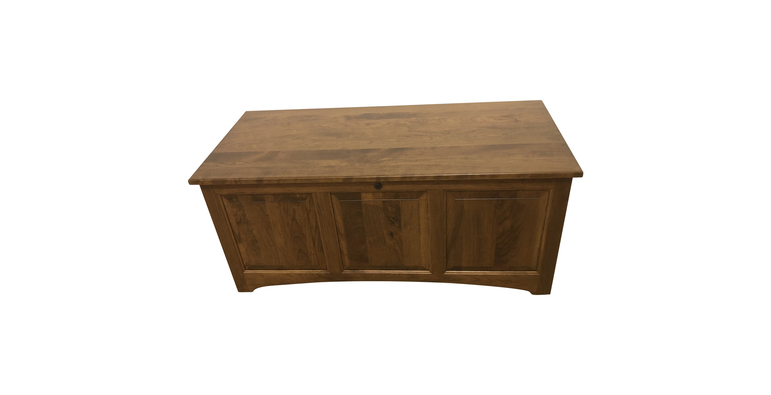 Raised Panel Blanket Storage Chest, Cedar Bottom, Hope Chest ...