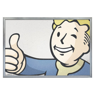 Fallout Thumbs Up Poster - Contemporary - Prints And Posters - by ...