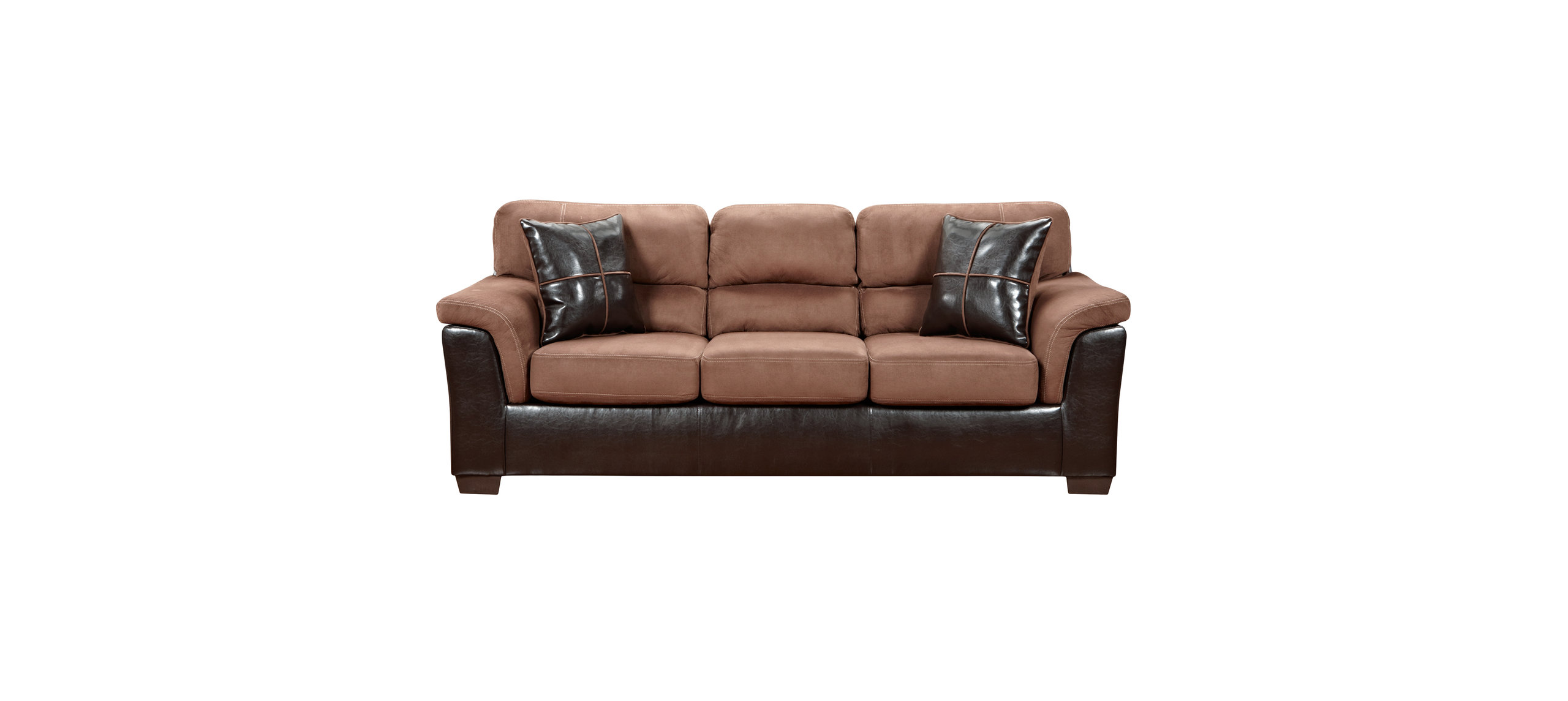 MFO Laredo Microfiber Sofa - Transitional - Sofas - by TooFair | Houzz