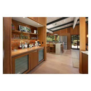 Mid-Century Modern bar - Midcentury - Kitchen - Other - by John Fuchs ...