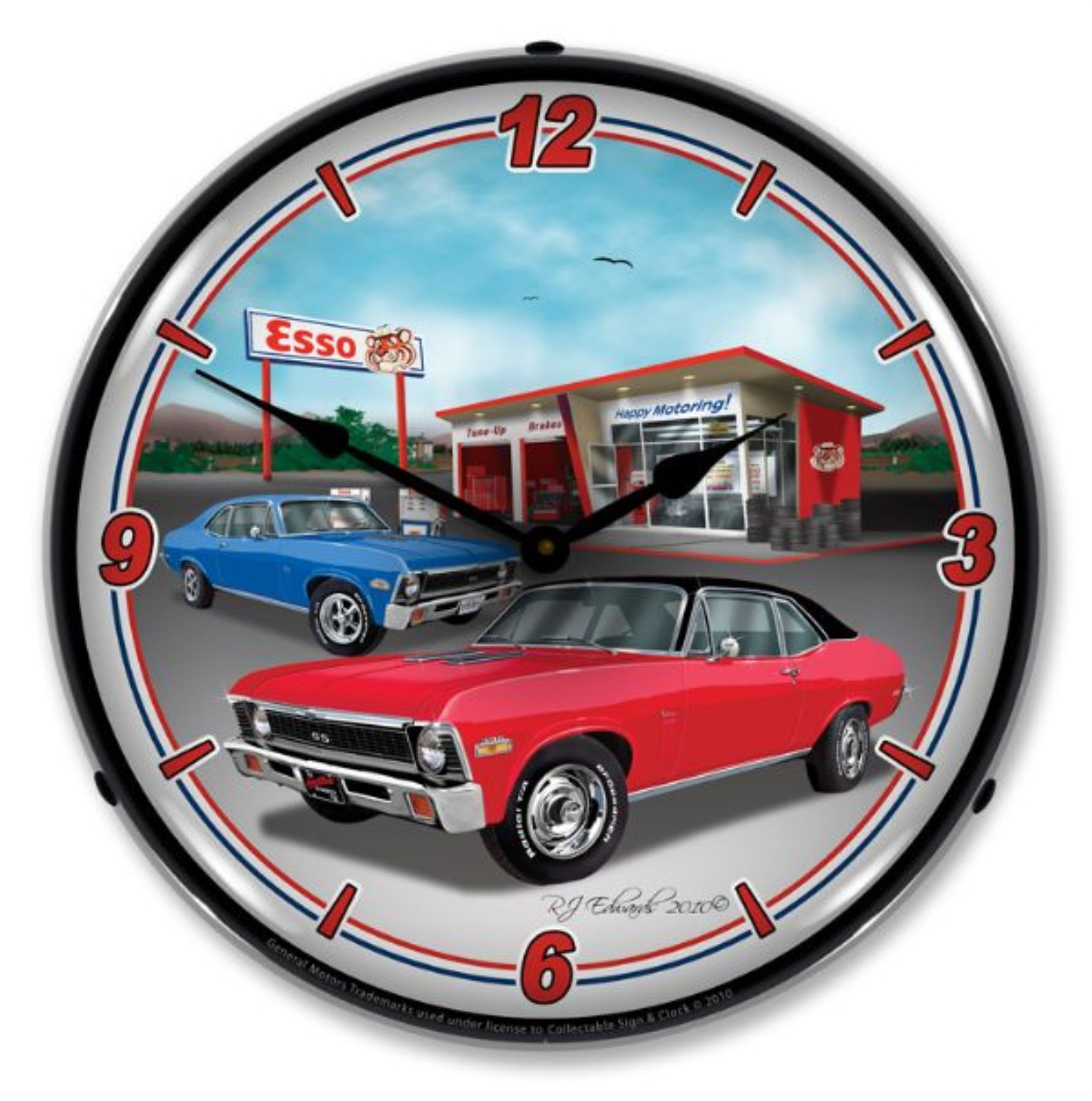 GMRE1009270 1970 Nova Clock - Midcentury - Wall Clocks - by VirVentures ...