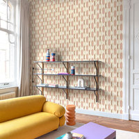Geometric all-over Printed Wallpaper, Sample - Contemporary - Wallpaper ...