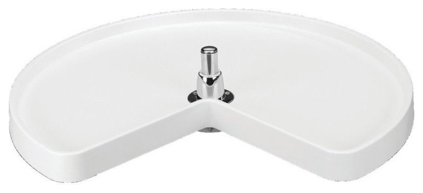 Rev-A-Shelf 6421-28-52 Classic 28" Polymer Kidney 1-Shelf Lazy ...