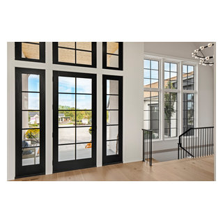 Transitional Modern Tudor Rambler - Transitional - Entry - Minneapolis ...