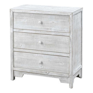 Coast to Coast Three Drawer Chest - Beach Style - Accent Chests And ...