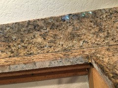 How to remove granite strip behind slide-in range? | Houzz Forum