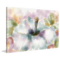 Marmont Hill, "Pastel Hibiscus" by Arthur Pina Painting Print on ...