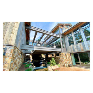 Montana Modern - Rustic - Deck - Minneapolis - by James McNeal ...