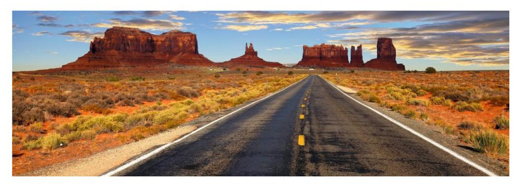 "Road to Monument Valley, Arizona" Paper Print by Vadim Ratsenskiy, 38 ...