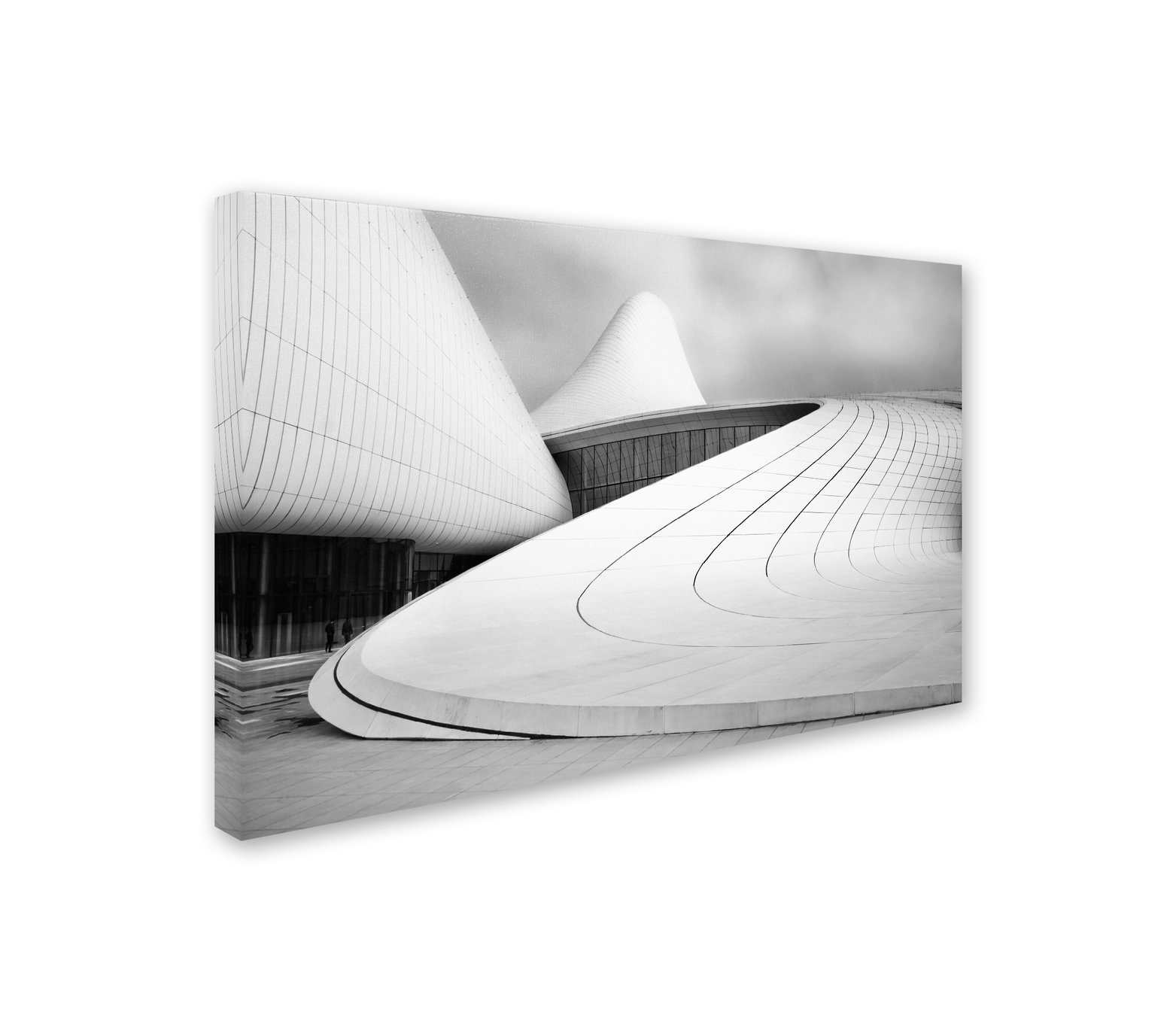 Richard Krchnak 'Heydar Aliyev Centre' Canvas Art, 12"x19 ...