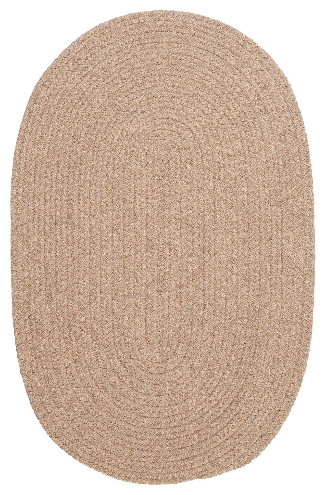 Colonial Mills Bristol WL13 Oatmeal Traditional Area Rug, 4'x4' - Beach ...