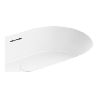 Kohler K-21057 Brazn 24-1/4" Oval Vitreous China Undermount ...
