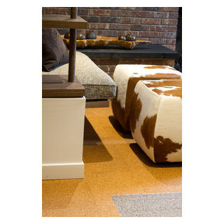 LIBRARY-LOWER LEVEL LIVING - Modern - Living Room - New York - by ...