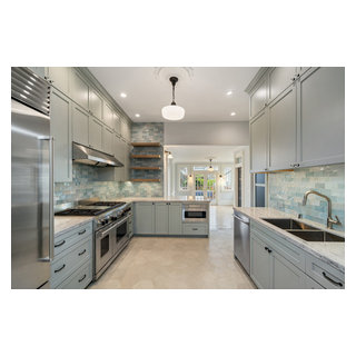 Italianate Victorian Kitchen - Victorian - Kitchen - San Francisco - by ...
