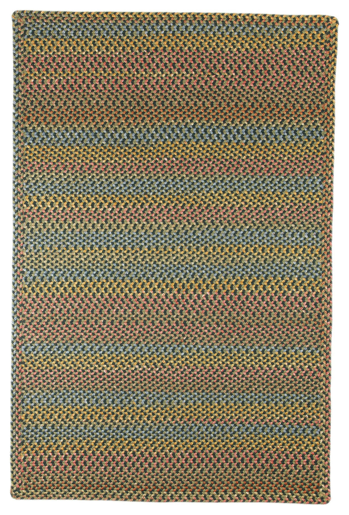 Sanford Rustic Braided Rug, 7'x9' Rectangle - Contemporary - Outdoor ...