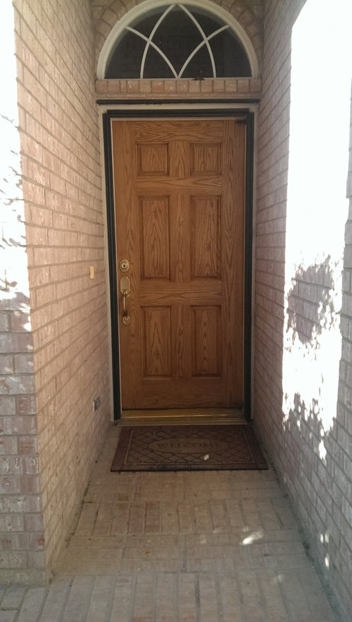 Exterior Entry- Inset Front Door