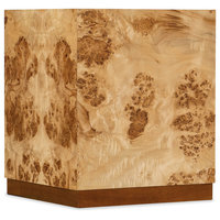 Auberon Burl Side Table - Contemporary - Side Tables And End Tables - by Hooker Furniture | Houzz