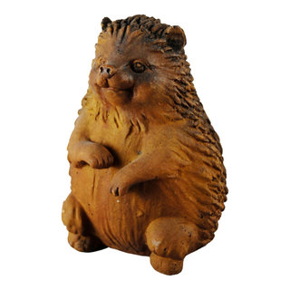 Hedgehog - Rustic - Garden Statues And Yard Art - by Orlandi Statuary ...