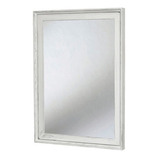 Picket Fence Mirror Blanc Finish - Farmhouse - Wall Mirrors - by Sea ...